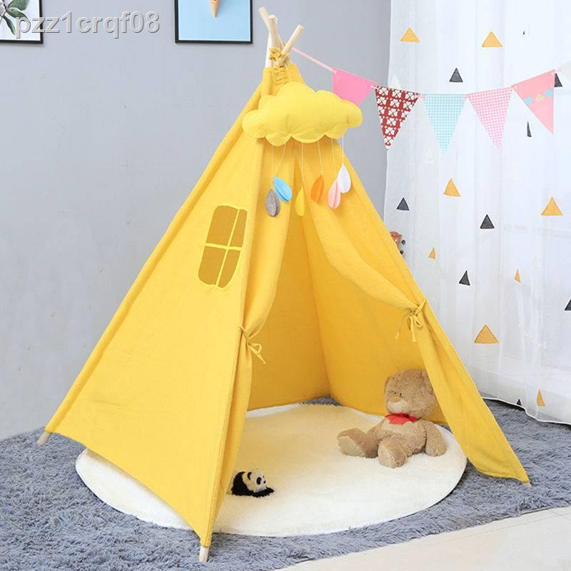 Baby Portable Canva Tipi Folding Indoor Teepee Original Triangle Indian ...
