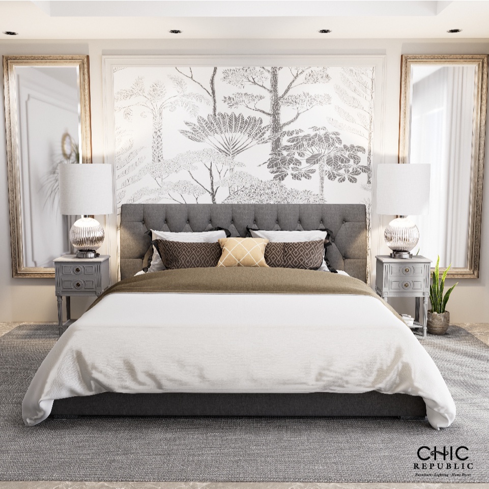 Chic Republic เตียง 6 ฟุต รุ่น PALMER/180 | Shopee Thailand