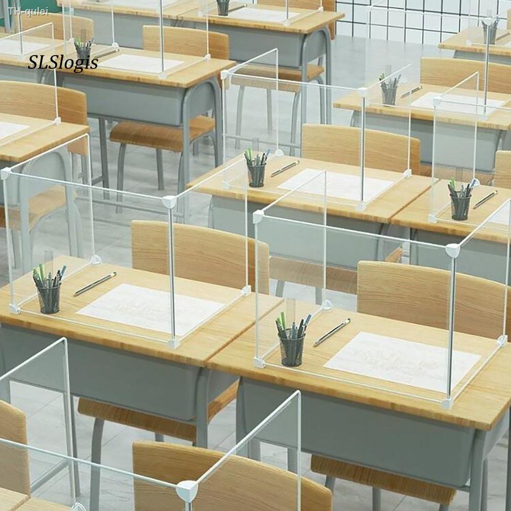 Office Classroom Desktop Table Clear Anti Droplet Partition Screen ...