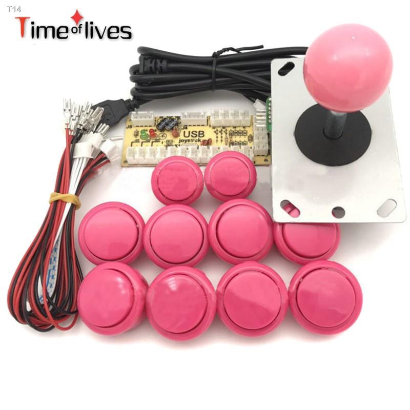 Arcade Buttons Game USB Encoder PC Joystick Controller DIY Kit for Mame Jamma Games | Shopee ...