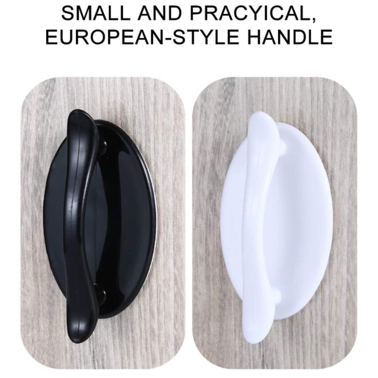 Self-Adhesive Cupboard Handles, Modern Cupboard Door Handle, Easy ...