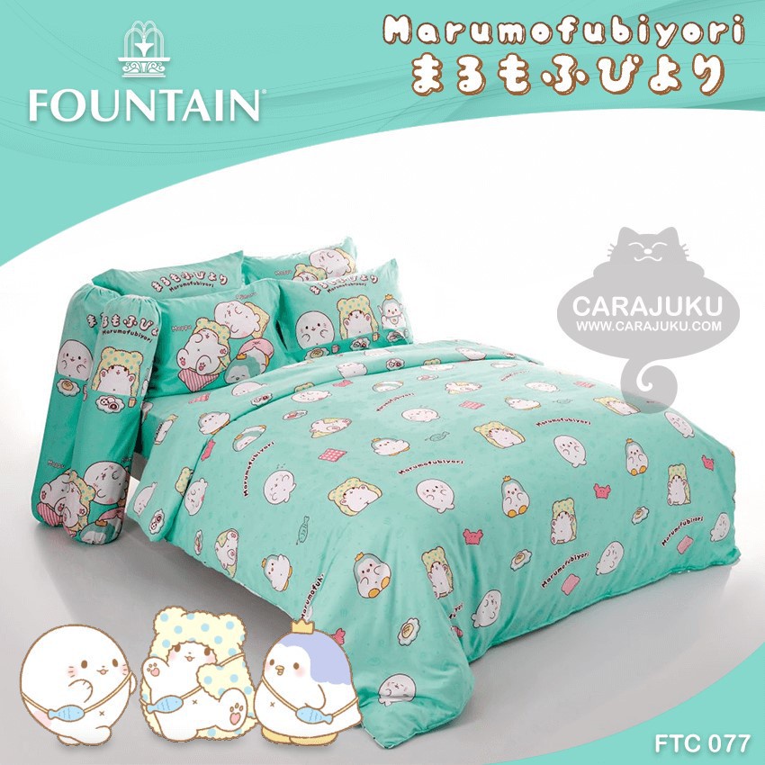 FOUNTAIN ชุดผ้าปูที่นอน+ผ้านวม ม็อปปุ Marumofubiyori Moppu FTC077 ...