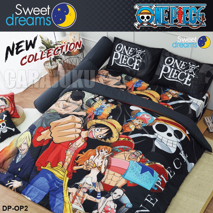 SWEET DREAMS ชุดผ้าปูที่นอน 3.5ฟุต 5ฟุต 6ฟุต วันพีช One Piece DP-OP2 ...