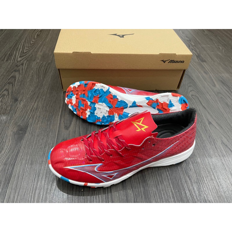 รองเท้าฟุตบอล Mizuno Alpha Super Tf (พร้อมถุงเท้าเป็นของขวัญ) | Shopee ...
