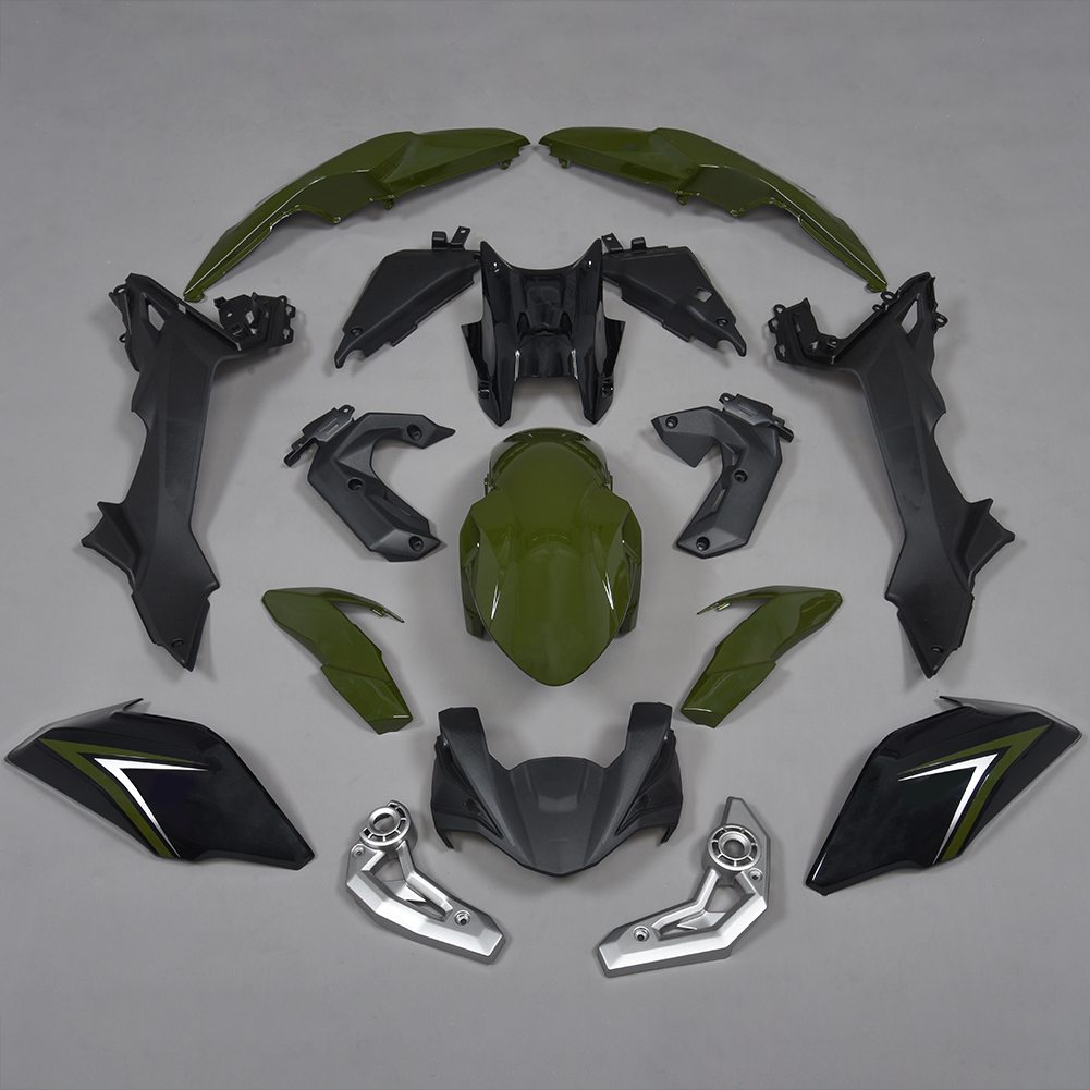 รถจักรยานยนต์ Fairings ฉีดแม่พิมพ์ทาสีพลาสติก ABS ตัวถังรถชุดสำหรับ ...