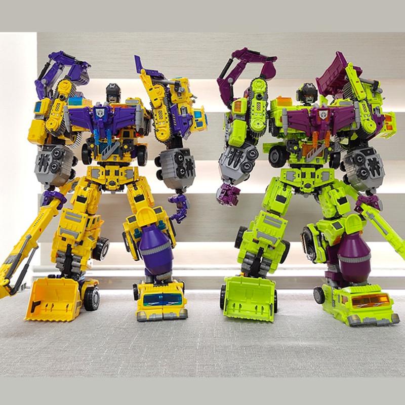 NBK 6 IN 1 Oversize 45CM Cool Devastator Toys Boy Action Figures Anime ...