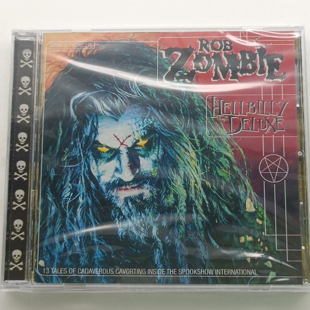 แผ่น CD เพลง Rob Zombie Hellbilly Deluxe South Africa Unopened | Shopee ...