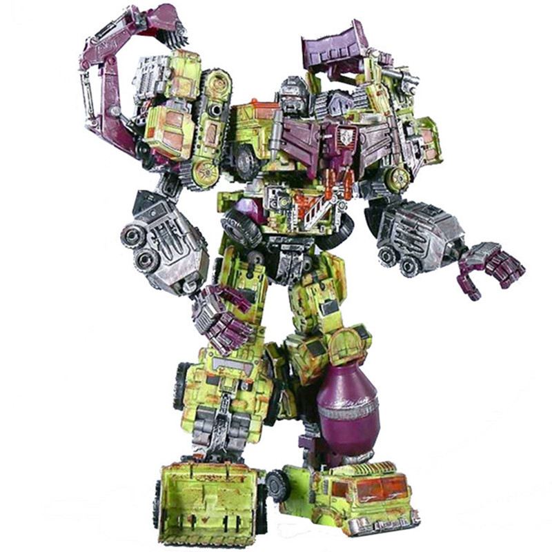 NBK 6 IN 1 NEW 45CM Devastator Repaint Transformation Combiner Toys ...