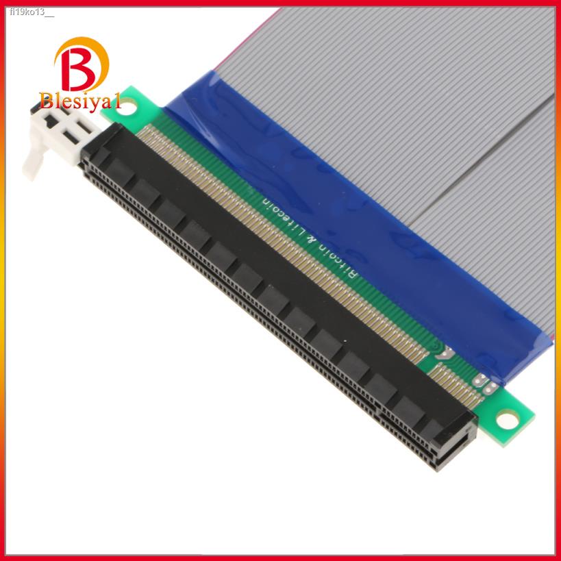 PCI-Express PCI-E 16X Slot Riser Card Ribbon Extender Extension 19cm ...