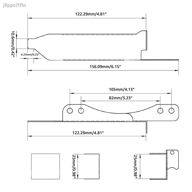 【PC】 Dual Fan Mount Rack PCI Slot Bracket for 80mm 90mm 120mm Computer ...