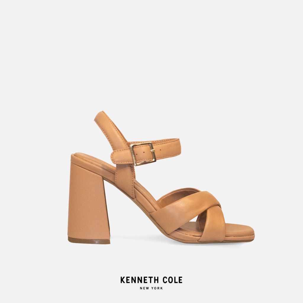 KENNETH COLE รองเท้าส้นสูงผู้หญิง รุ่น LESSIA สีน้ำตาลแทน ( HEL ...