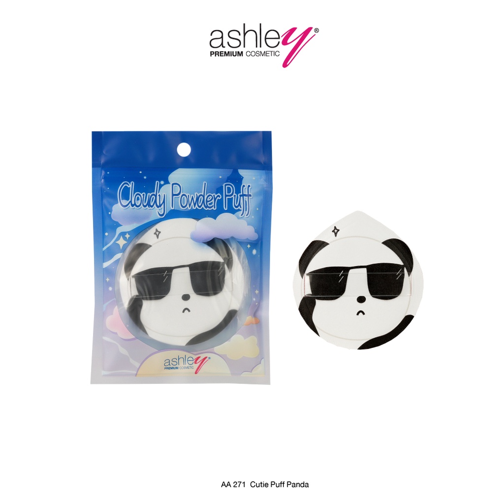 Ashley Cloudy Powder Puff Panda ฟัฟฟองน้ำแต่งหน้าน้องแพนด้า AA 271 ...