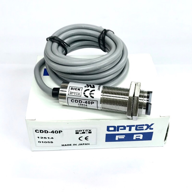 Sensor CDD-40P โฟโต้เซนเซอรตรวจจับวัตถุ 4 สาย PNP/NO-NC | Shopee Thailand