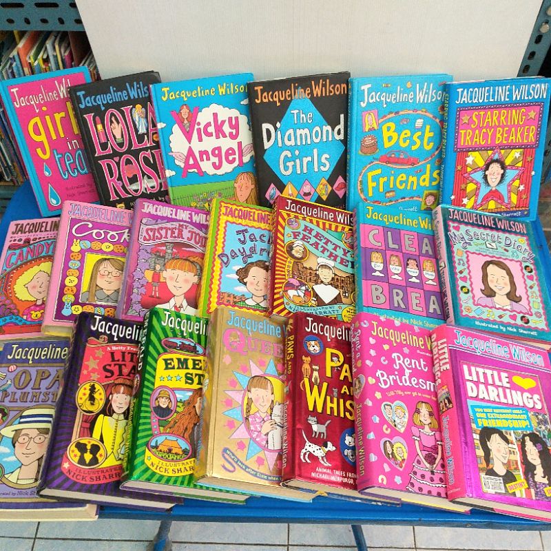 Jacqueline Wilson หนังสือวรรณกรรมภาษาอังกฤษ มือสอง ปกแข็งหนา Diamond ...