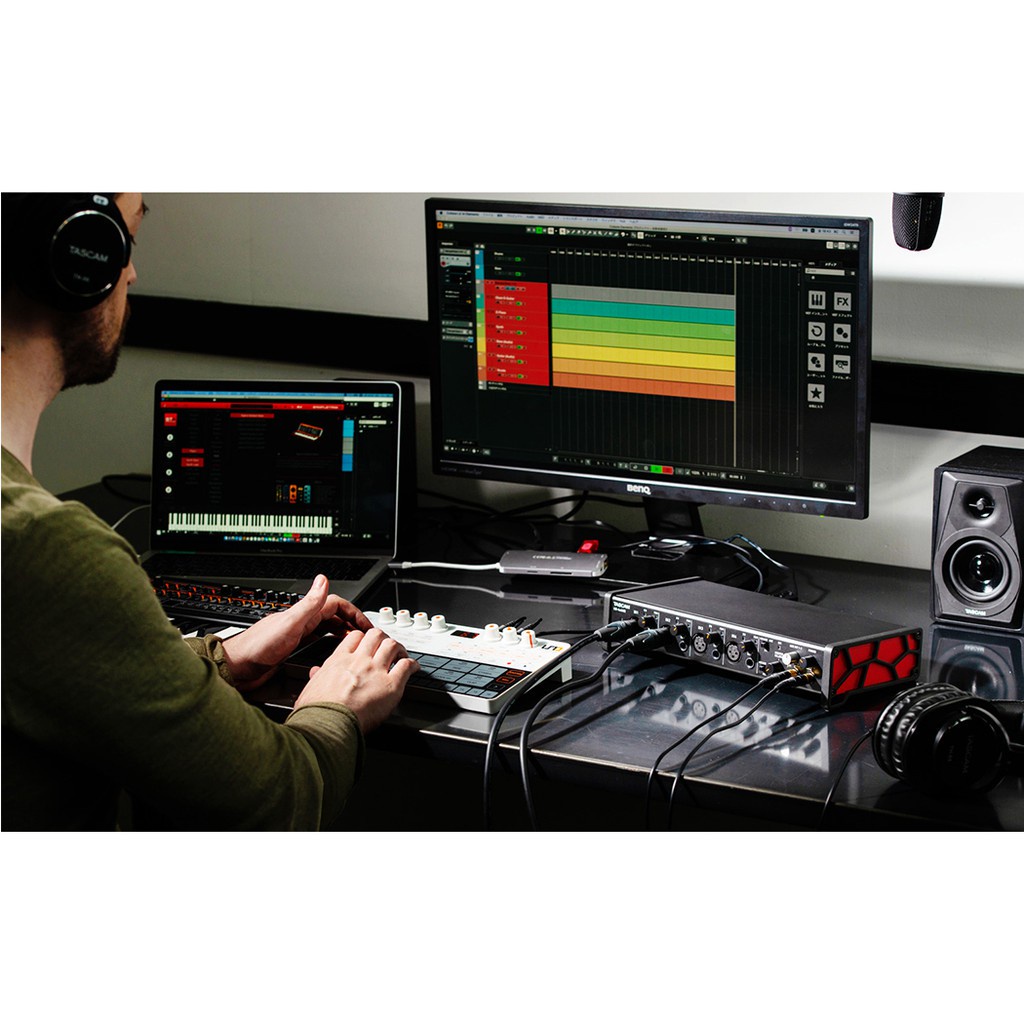 Tascam US-4x4HR Audio Interface 4-In/4-Out USB-C รองรับ Mac Windows (ProPlugin) | Shopee Thailand