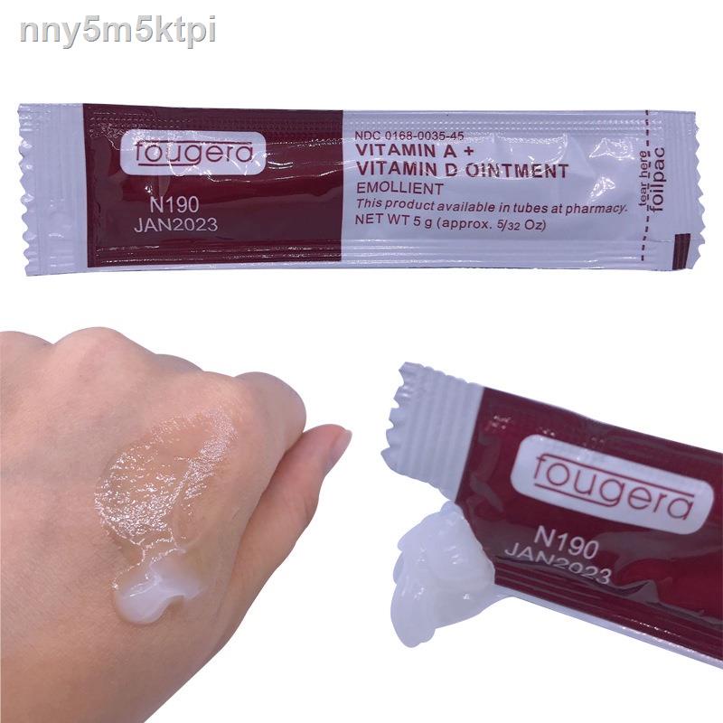 100pcs/pack Fougera Vitamin A D Ointment Tattoo Aftercare Cream A and D ...