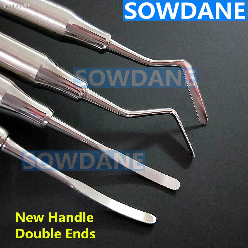 Dental Periotome Set for Atraumatic Tooth Extraction Serrated Tip ...