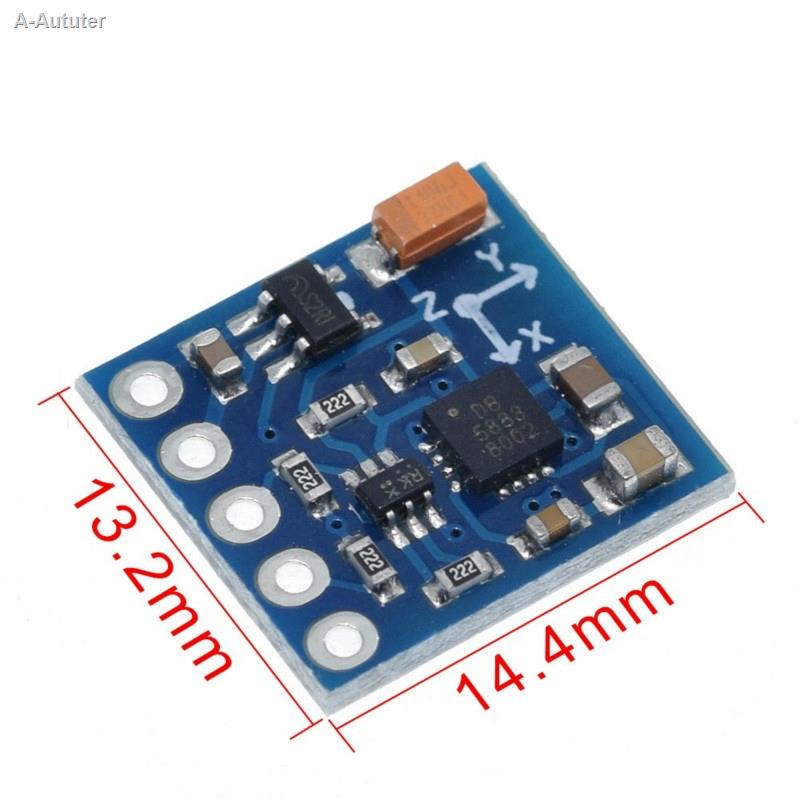 GY-271 HMC5883L 3-Axis Compass Magnetometer Sensor Module 3V-5V Three ...