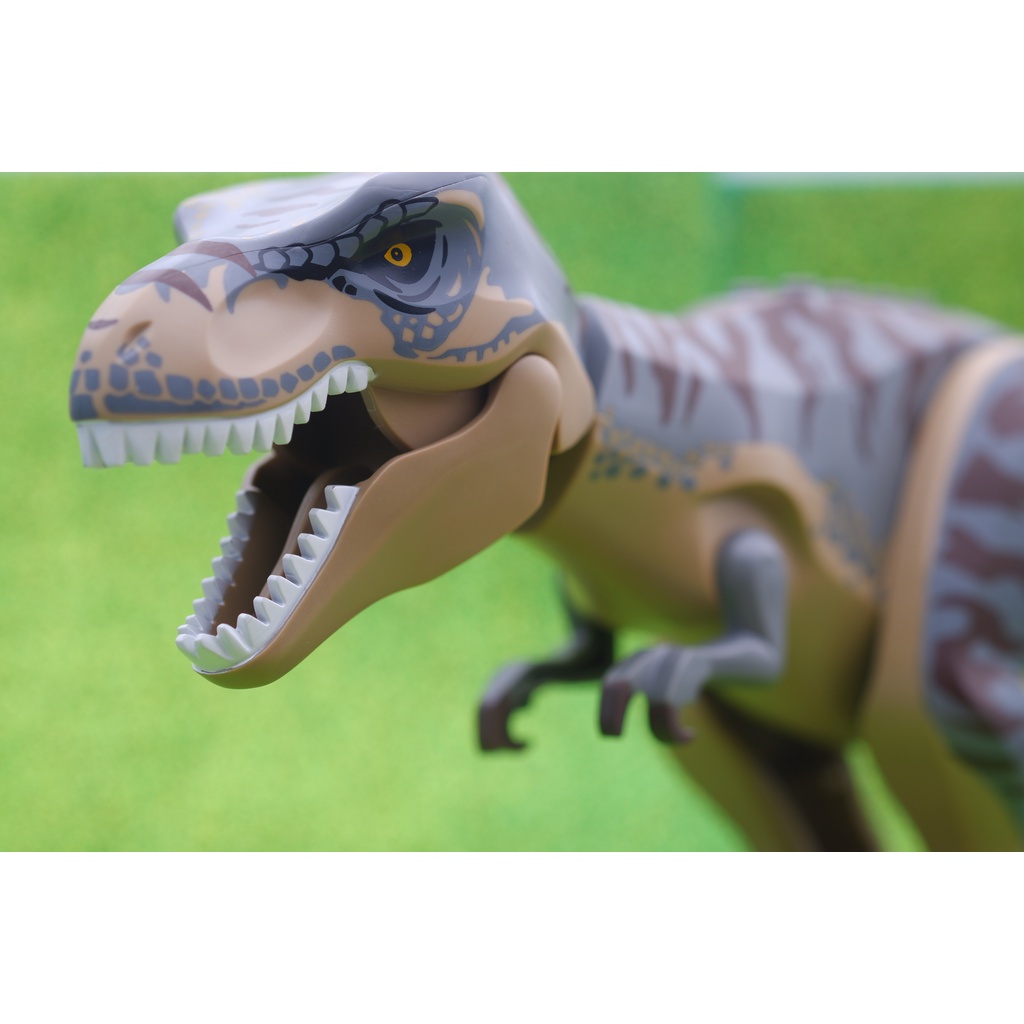 LEGO Dark Tan Dinosaur Tyrannosaurus Rex - Jurassic World ANIMAL - LEGO ...
