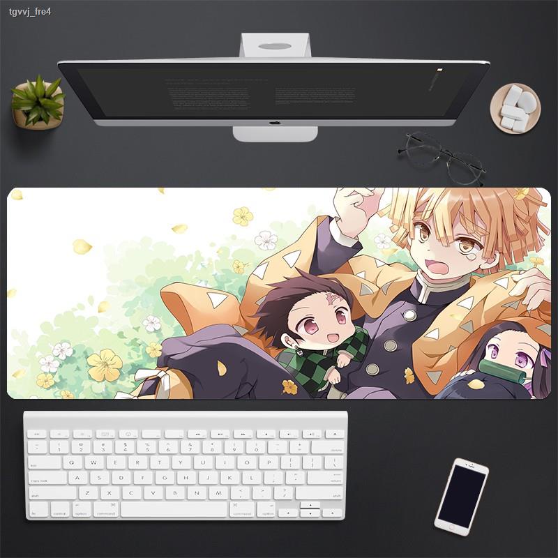Demon Slayer Mouse Pad 90 * 40 * 0.3cm Oversized Thickened Anime Large ...