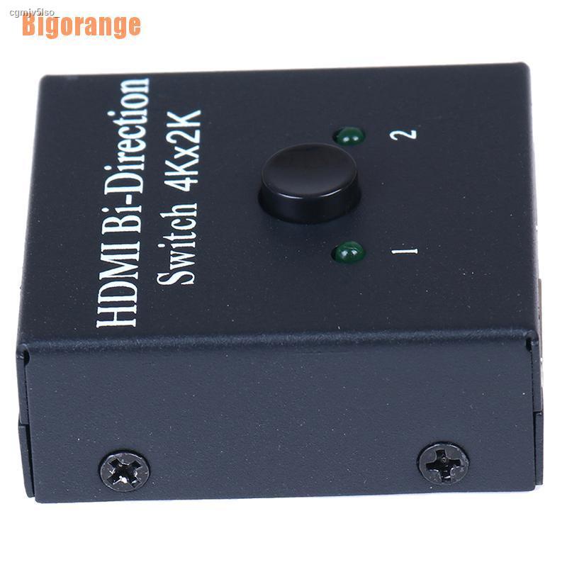 Big orange# 2-Port HDMI Bi-directional 2x1 Switch Switcher & 1x2 ...