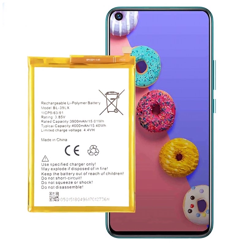 แบตเตอรี่ infinix Smart4 ,S5 ,S5Lite (BL-39LX) X653 X653C X652 X652B ...