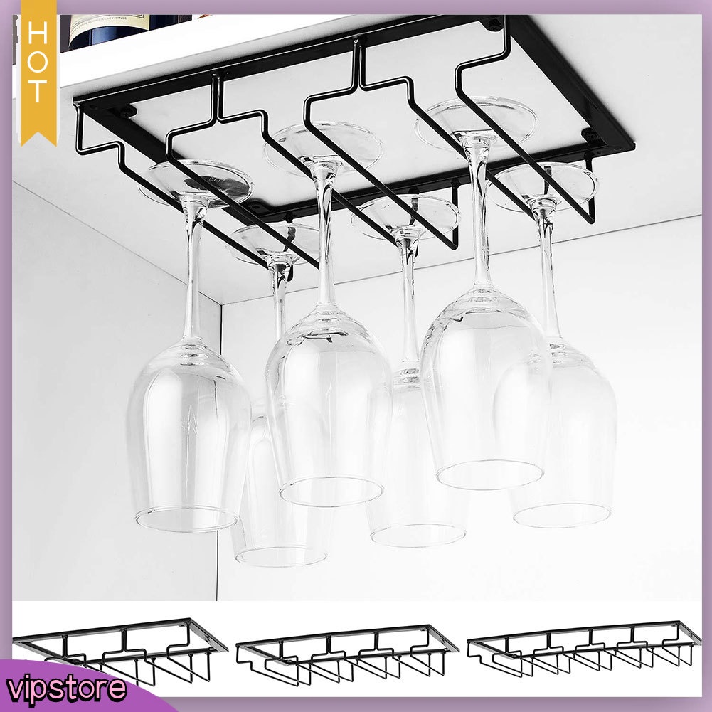 [VIP] ชั้นวางแก้วไวน์แบบแขวน upside down goblet | Shopee Thailand