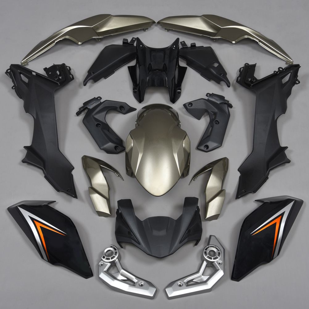 รถจักรยานยนต์ Fairings ฉีดแม่พิมพ์ทาสีพลาสติก ABS ตัวถังรถชุดสำหรับ ...