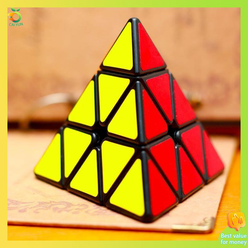 รูบิค รูบิค 3x3 แม่เหล็ก Qiyi Pyramid Rubik's Cube Triangular Junior ...