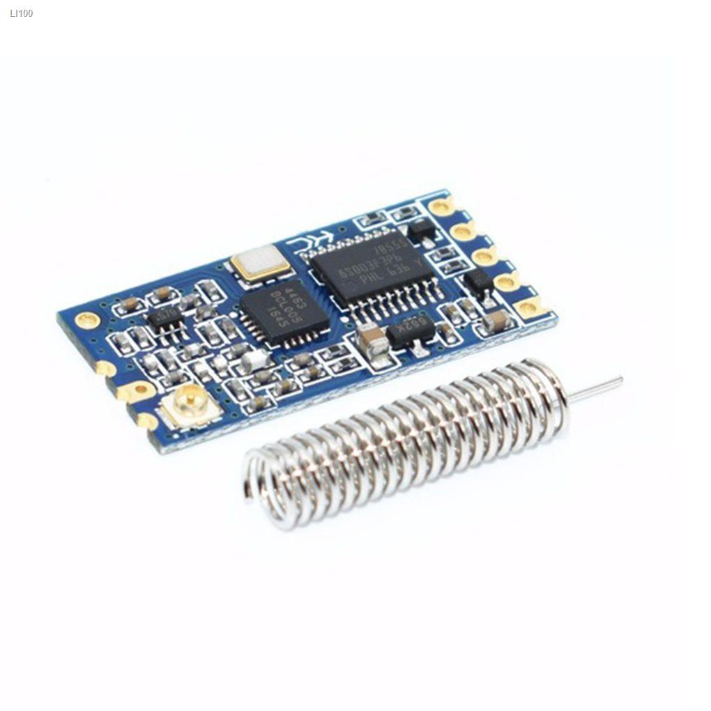 433Mhz HC-12 SI4463 Wireless Serial Module 1000m Antenna Replace ...