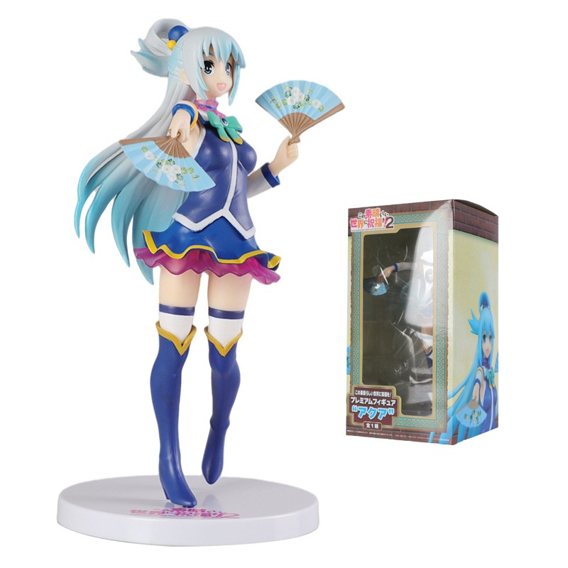 Anime Blessings For A Better World Goddess Of Water Aqua Standing ...
