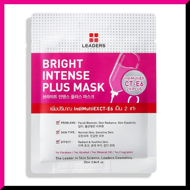 LEADERS - Bright Intense Plus Mask | Shopee Thailand