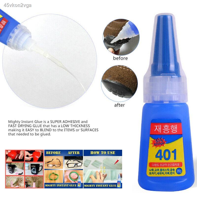 Mighty Instant Glue 401 Multi-Purpose Super Glue Instant Adhesive DIY ...