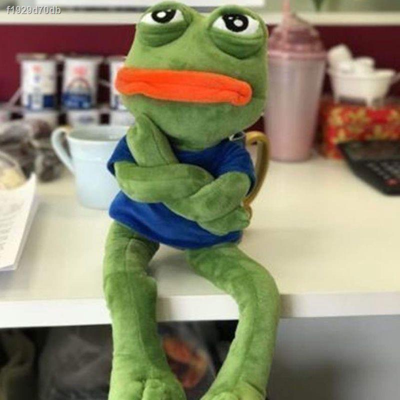 45cm Pepe The Frog Sad Frog Plush 4chan Kekistan Meme Doll Stuffed Toy ...