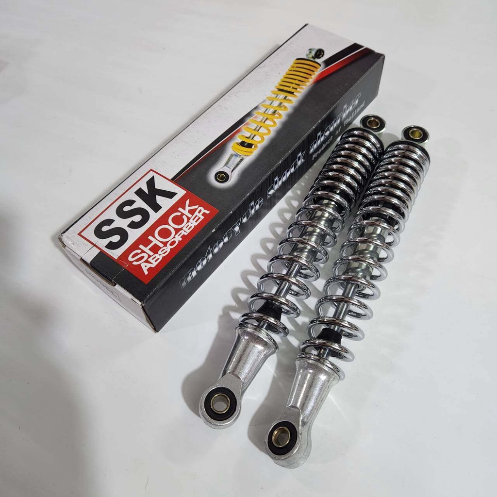 SSK โช๊คหลังเดิม สีชุบ เวฟ110i , เวฟ125 , เวฟ100s 2005 สีชุบโครเมี่ยม ...
