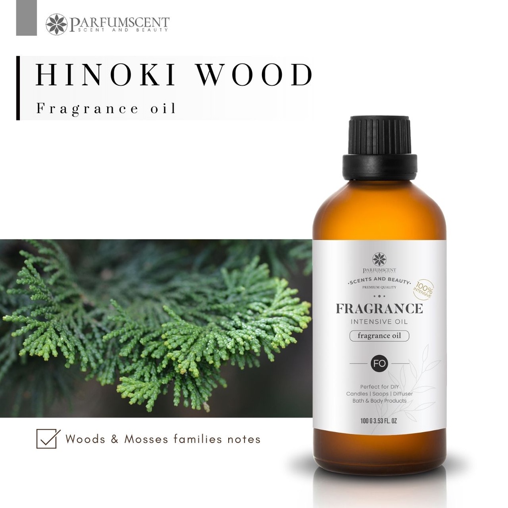 PARFUMSCENT หัวน้ำหอม Hinoki Wood fragrance oil | Shopee Thailand