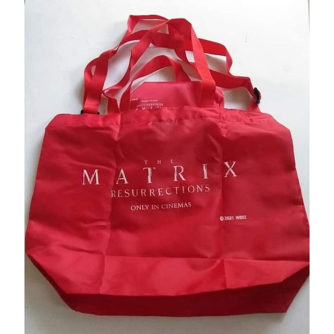 THE MATRIX - Resurrections CARRY BAG red (Major Cineplex) | Shopee Thailand