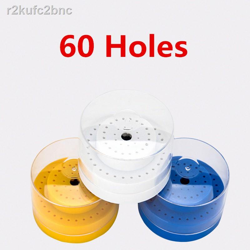 Dental Bur Block Holder Case Autoclavable Round Shape Lab Bur Organizer ...