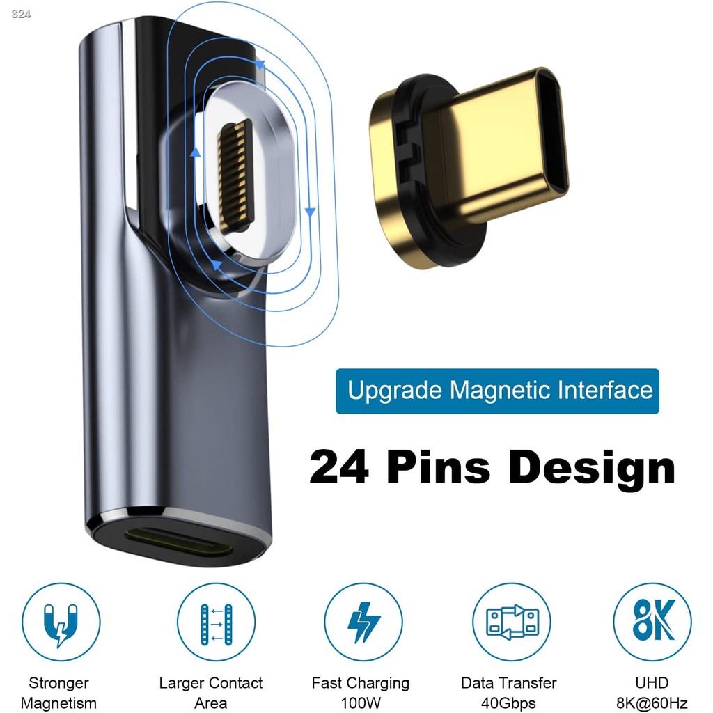 USB C Magnetic Tips(2 Pack),24 Pins Type C Connector Tips For 24 Pins ...