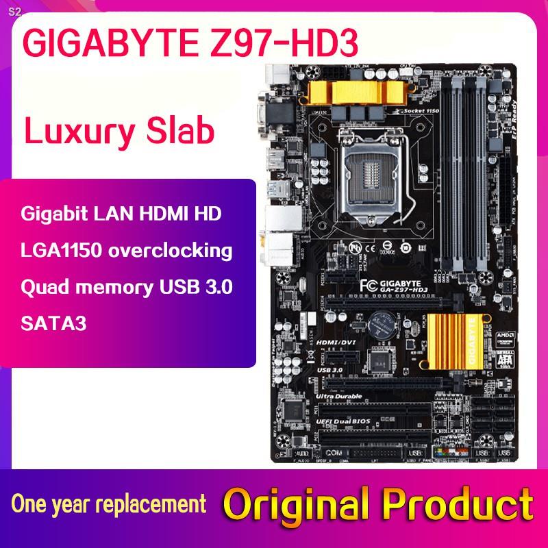 Gigabyte Z97-HD3 Z87P-D3 B85-PRO GAMER B85M-hd3 D3V-A H97-HD3 H97-PRO ...
