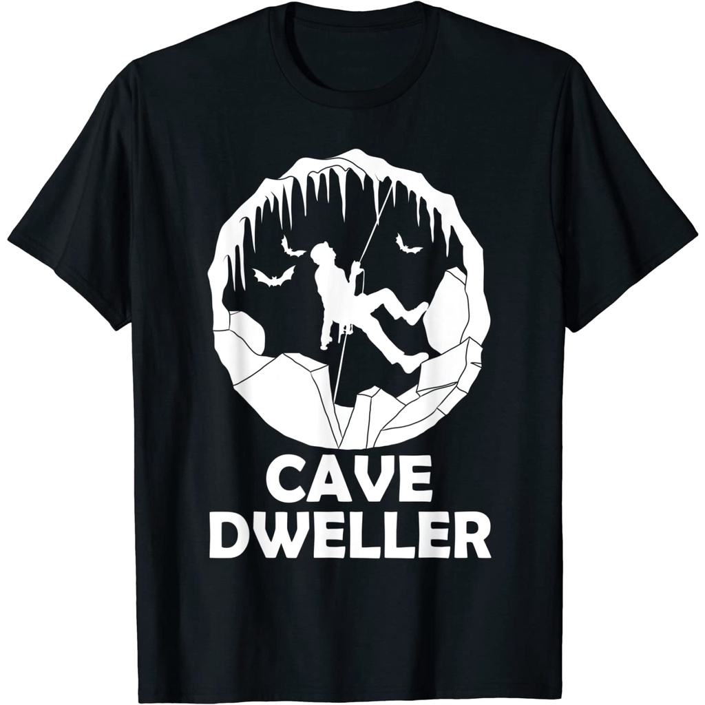 Cave Dweller Funny Caving - Caver Speleology Spelunking T-shirt : เสื้อ ...