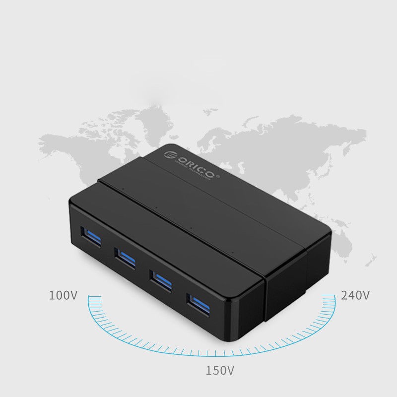 ORICO H4928-U3 4 ports USB3.0 HUB 12V 2A Power โอริโก้ฮับ 4 พอร์ต ยูเอสบี 3.0 | Shopee Thailand