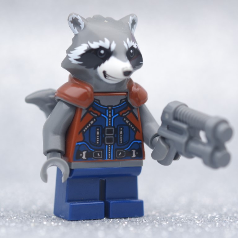 LEGO Rocket Raccoon HERO MARVEL - LEGO เลโก้ มินิฟิกเกอร์ ตัวต่อ ของ ...