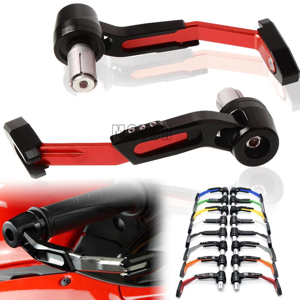 Universal CNC รถจักรยานยนต์เบรค Levers Hand Guard Protector สำหรับ ...