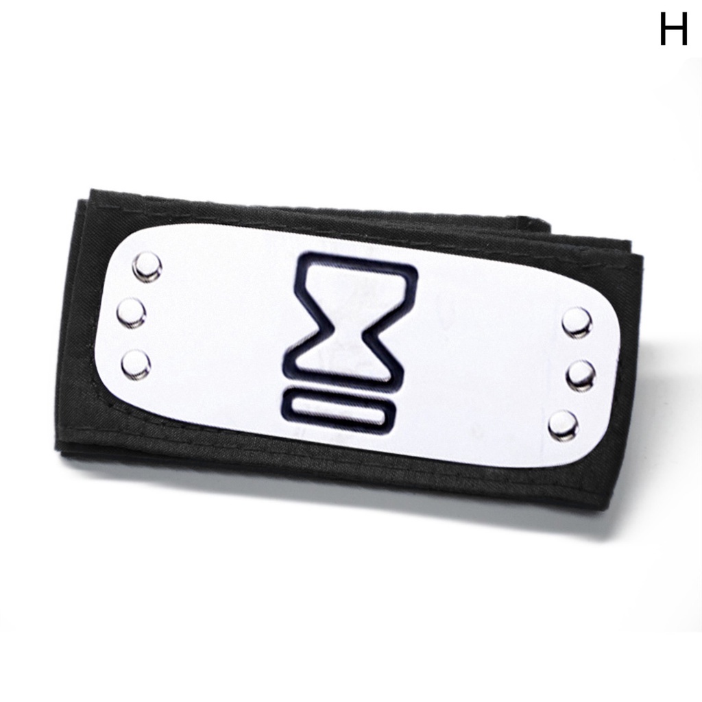 [B_398] Naruto Konoha Logo Forehead Protector Headgear Turban Decor ...