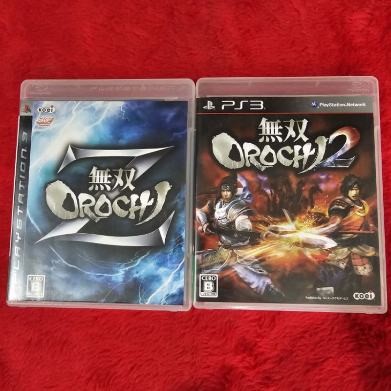 แผ่นแท้ PS3 OROCHI Z/OROCHI 2 (BLJM-60417/BLJM60139) | Shopee Thailand