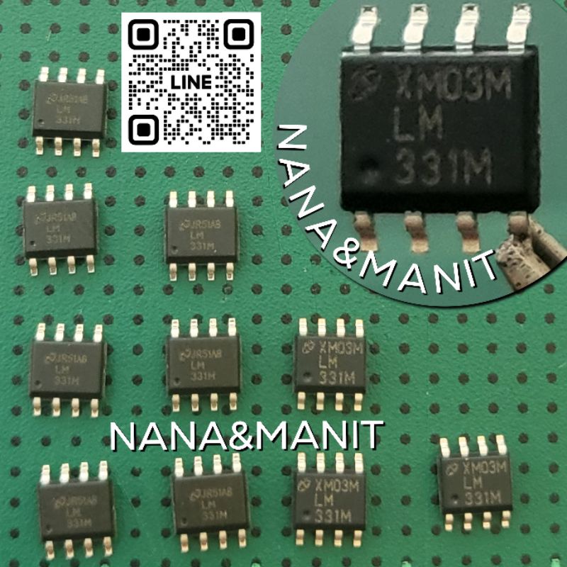 LM331 SOP8 Precision Voltage-to-Frequency Converters (งานแท้) แพ็คละ5 ...