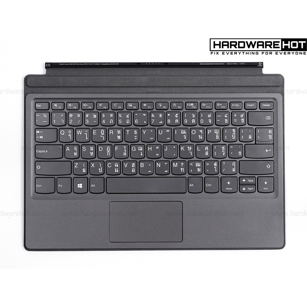 KEYBOARD LENOVO MIIX 510 520 710 720 (KEYBOARD LENOVO) สินค้ามีตำหนิติด ...