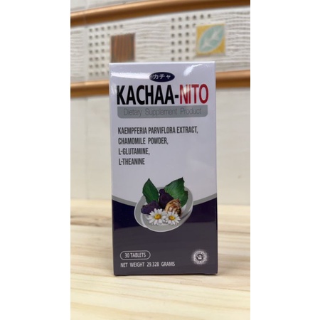 KACHAA-NlTO คาช่า-โนโตะ ผลิตภัณฑ์เสริมอาหารช่วยเรื่องนอนหลับ (30 เม็ด ...
