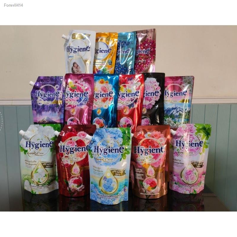 พร้อมสต็อก ไฮยีน น้ำยาปรับผ้านุ่ม สูตรเข้มข้นพิเศษ Hygiene Expert Care ขนาด 490 - 520 มล. X 1 ...